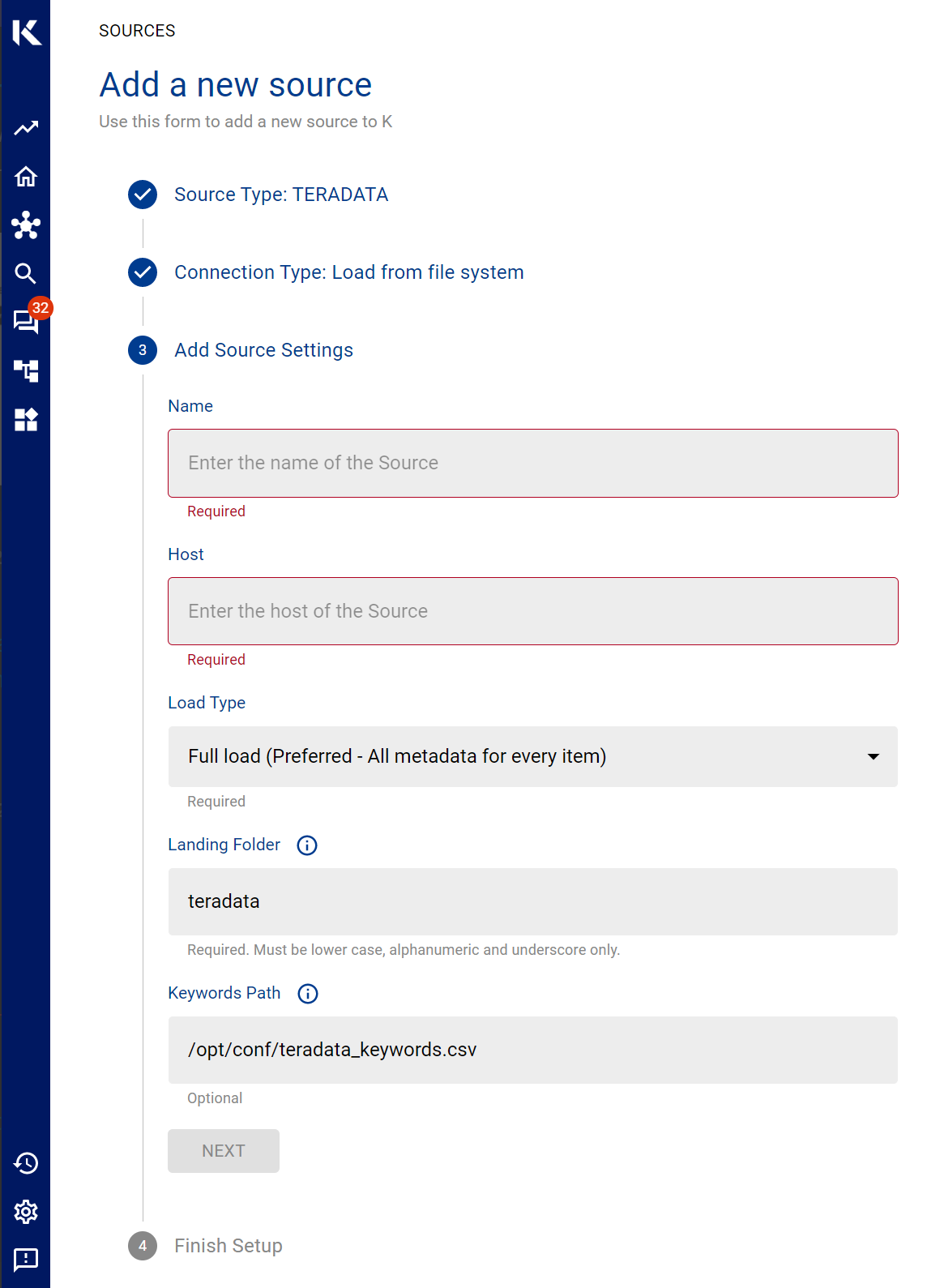 Teradata (via Collector method) - v3.2.0